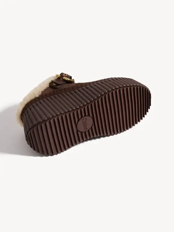 Chloé Nama Wedge Mules