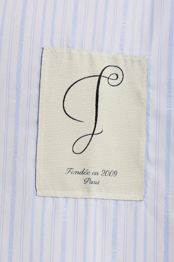 Jacquemus Logo-patch Striped Shirt