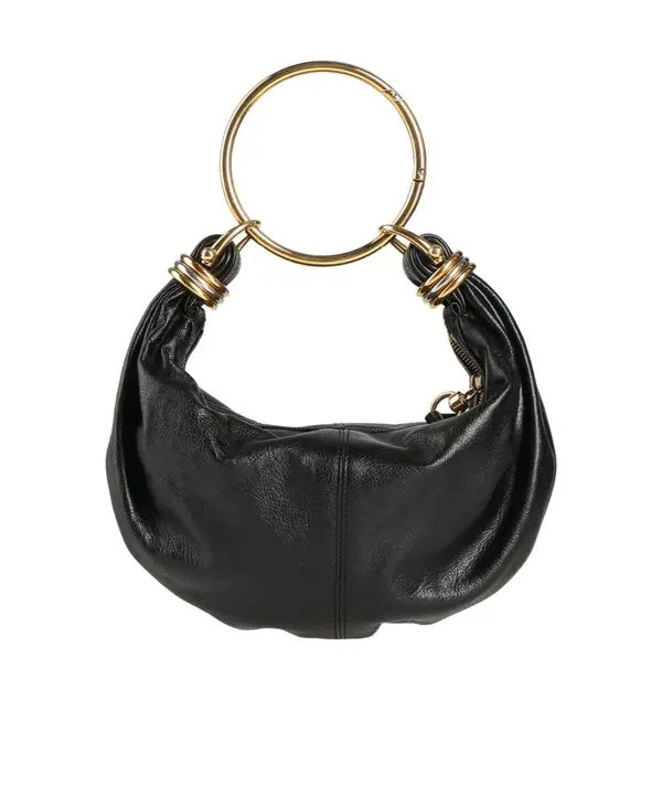 Chloé Litchigrain Handbag - Black