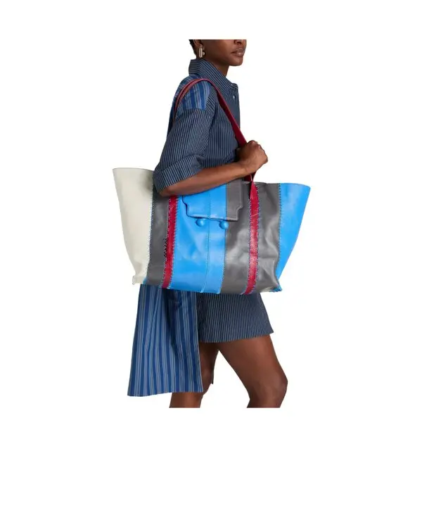 Marni Striped Shoulder Bags