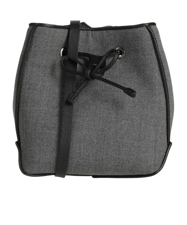 Brunello Cucinelli Twotone Woven Bucket Bag