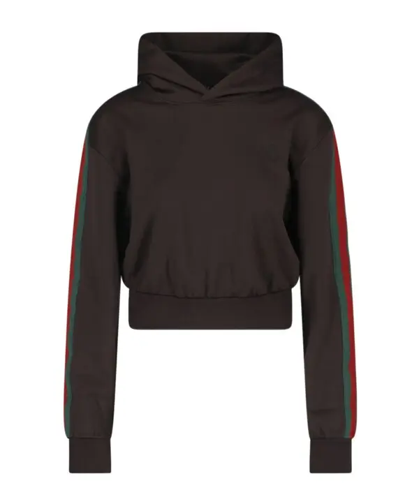 Gucci Long-sleeve Hooded Sweatshirt