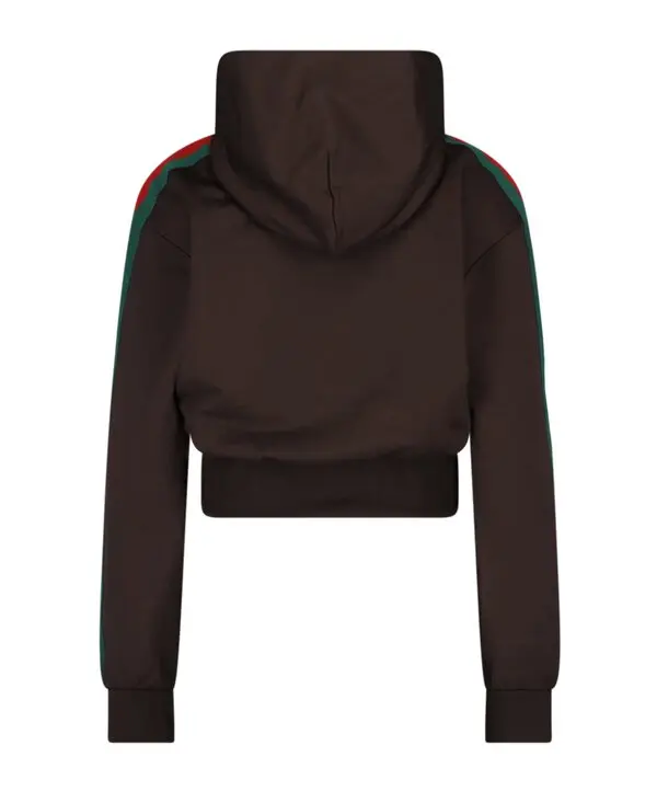 Gucci Long-sleeve Hooded Sweatshirt