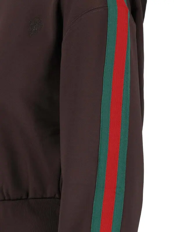 Gucci Long-sleeve Hooded Sweatshirt