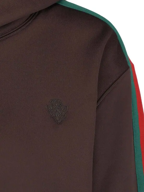 Gucci Long-sleeve Hooded Sweatshirt