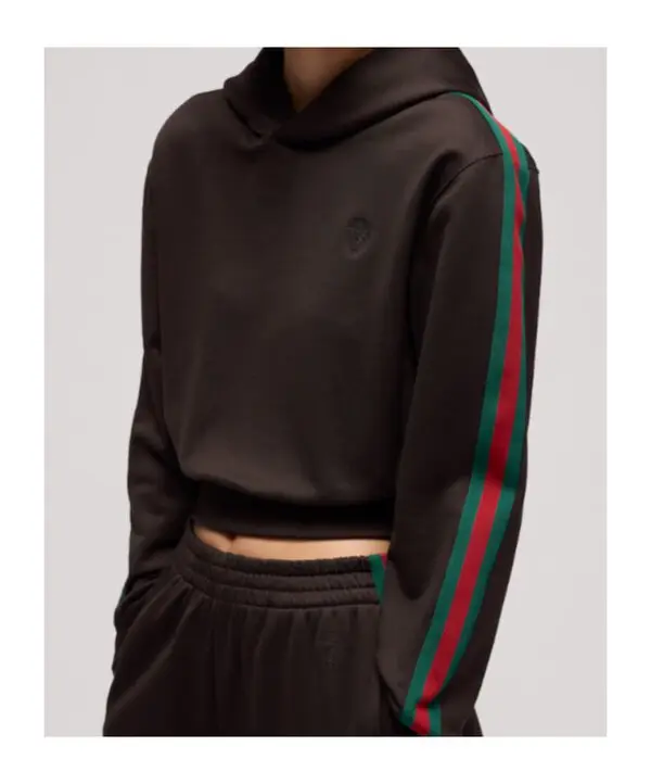 Gucci Long Sleeve Hooded Sweatshirt