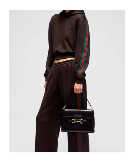 Gucci Long Sleeve Hooded Sweatshirt