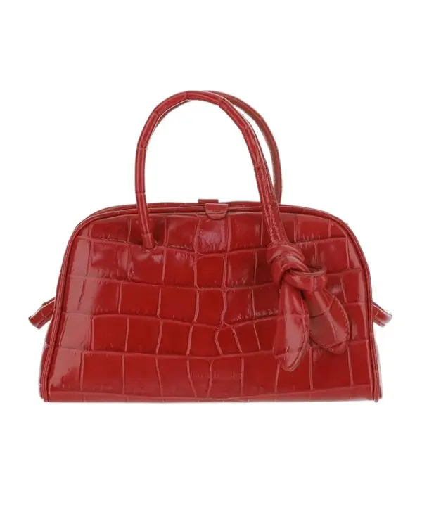Jacquemus Small Turismo Bowling Bag - Red