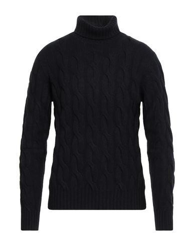 MOORER Turtleneck Size Cashmere - Midnight Blue