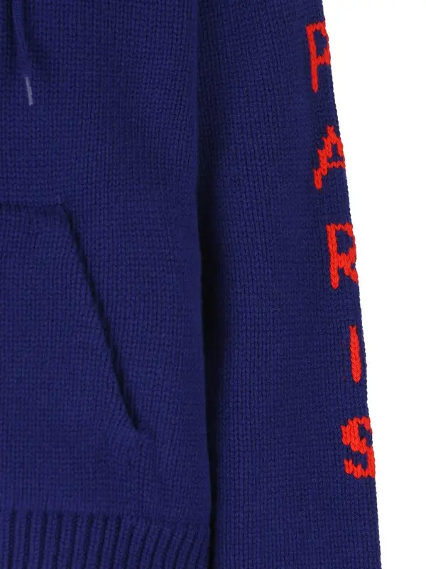 Celine Zip-up Hooded Cardigan With Drawstring