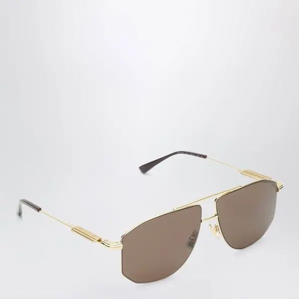 Bottega Veneta Full-frame Aviator Sunglasses