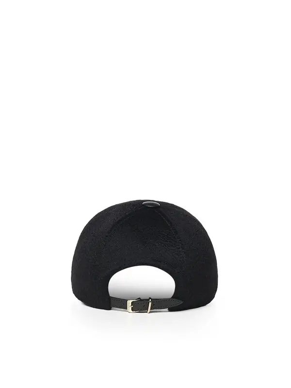 Max Mara Ordine Logo Embroidered Baseball Cap