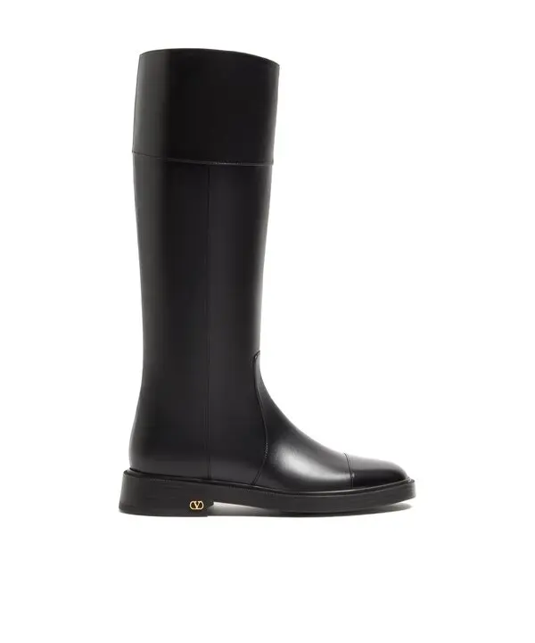 Valentino Garavani Zimmy Tall Boots - Black