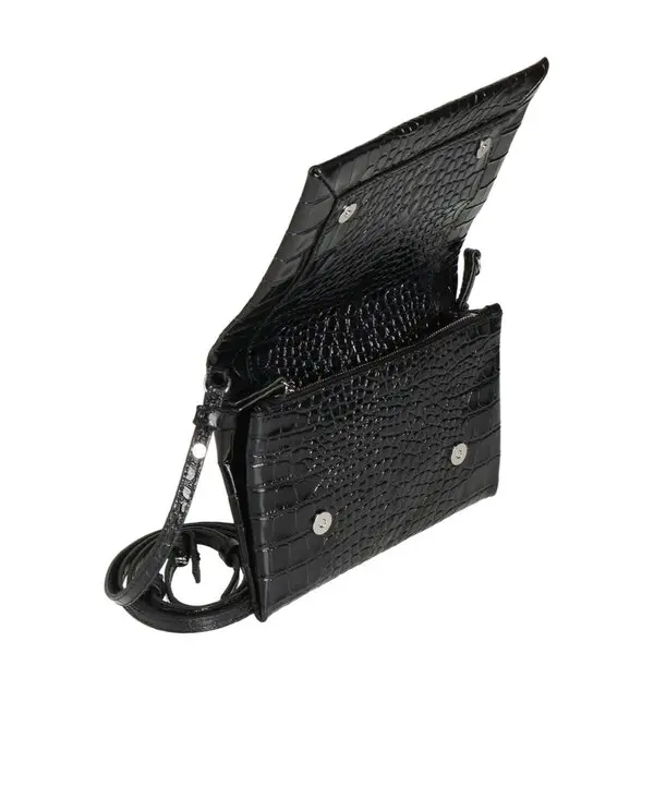 MAISON MARGIELA Medium Crocodile-embossed Clutch
