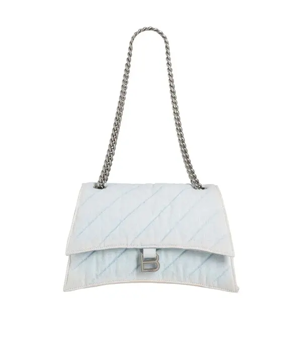 Balenciaga Plain Colour Shoulder Bags - Blue