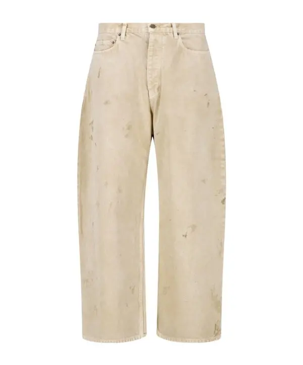 Balenciaga Belt-loop Wide-leg Jeans