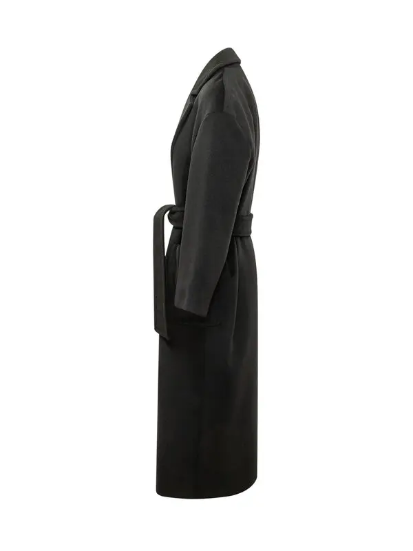 Max Mara Long Sleeved Belted Coat