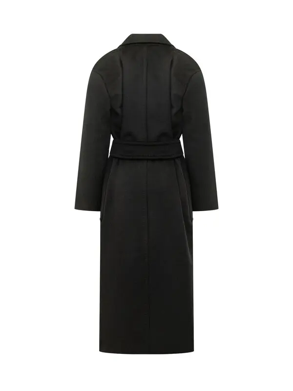 Max Mara Long Sleeved Belted Coat
