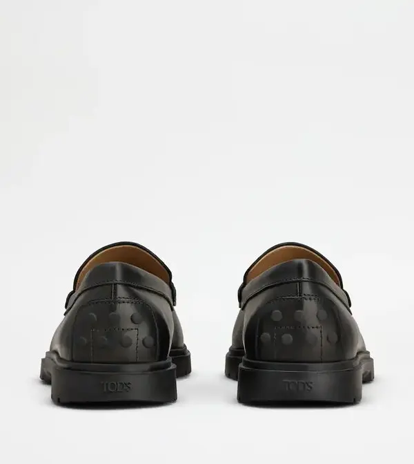 TOD'S Embossed Logo Loafers