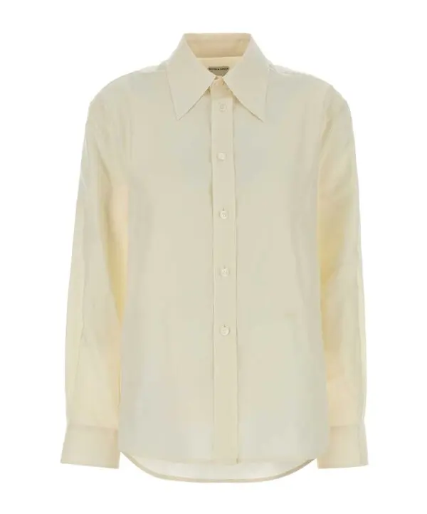 Bottega Veneta Long-sleeved Shirt - Yellow