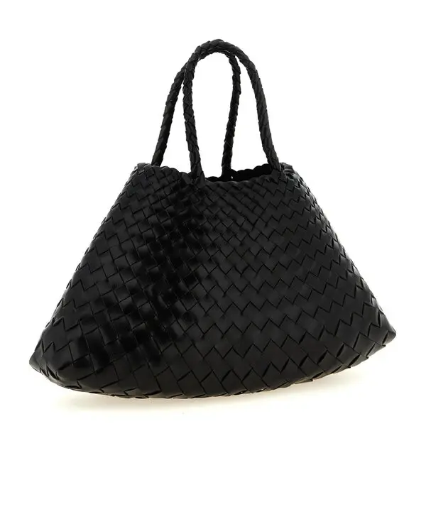 Dragon Diffusion Santa Croce Small' Handbag - Black