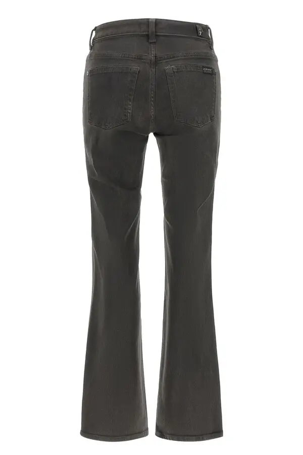 7 For All Mankind Calie Logo-patch Straight Jeans