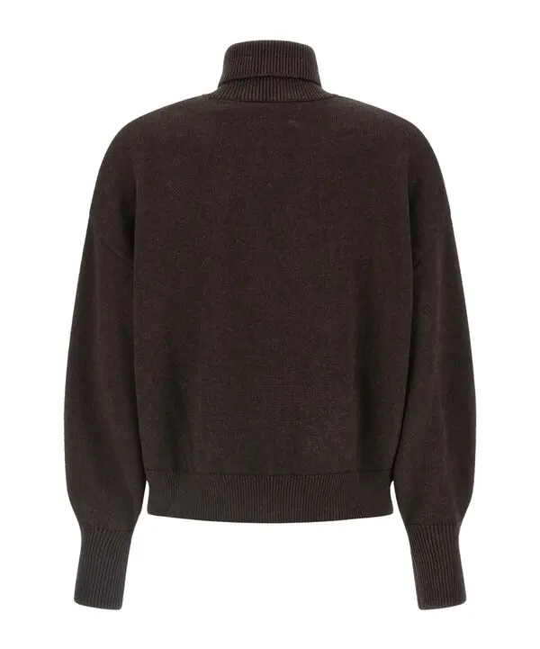 Isabel Marant Étoile Mock-neck Logo Knitted Sweater