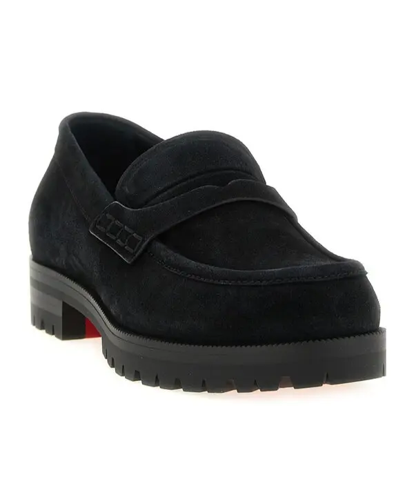 CHRISTIAN LOUBOUTIN Round-toe Loafers