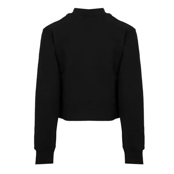 Palm Angels Mockneck Cropped Sweatshirt