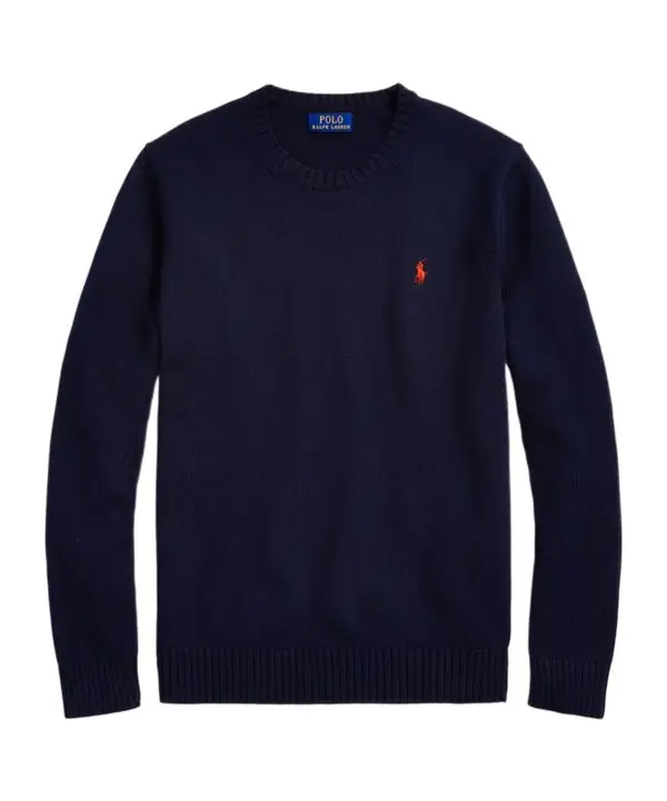 Polo Ralph Lauren Cotton Crew Neck Knit Sweater