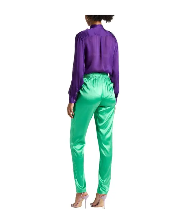 Dolce & Gabbana Satin Stretch Trousers