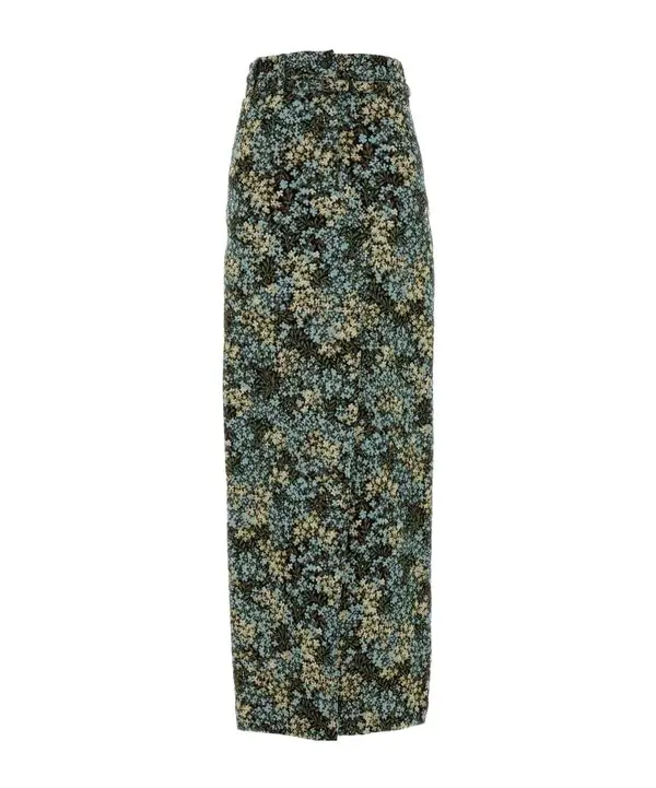 Dries Van Noten Printed Skirt