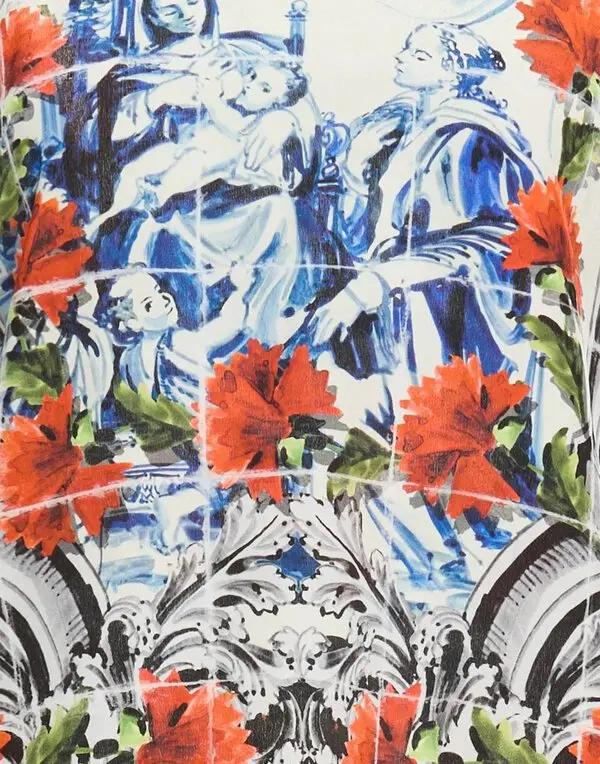 Dolce & Gabbana Sleeveless Floral Top