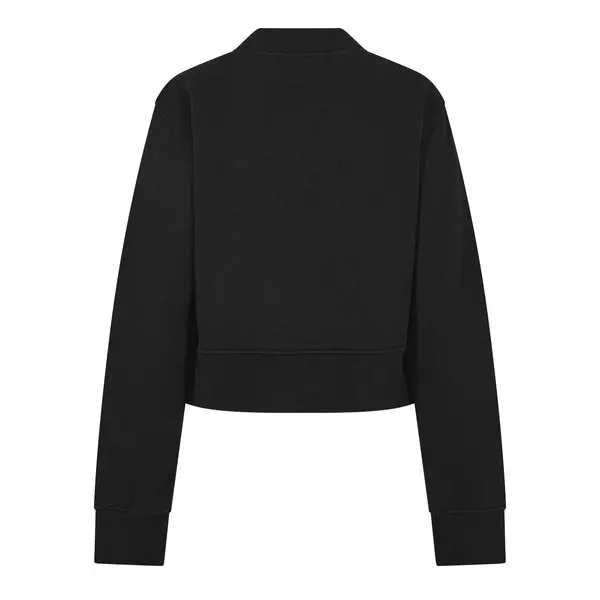Palm Angels Mockneck Cropped Sweatshirt