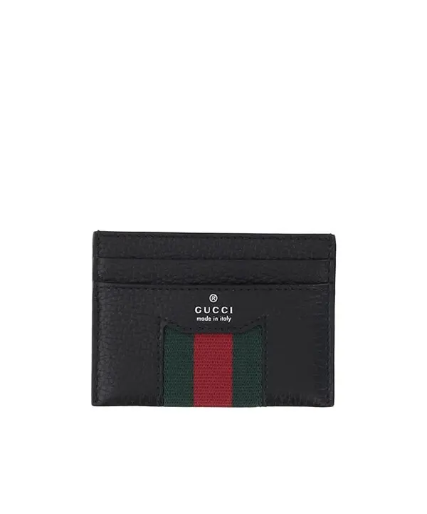 Gucci Square Card Holder - Black