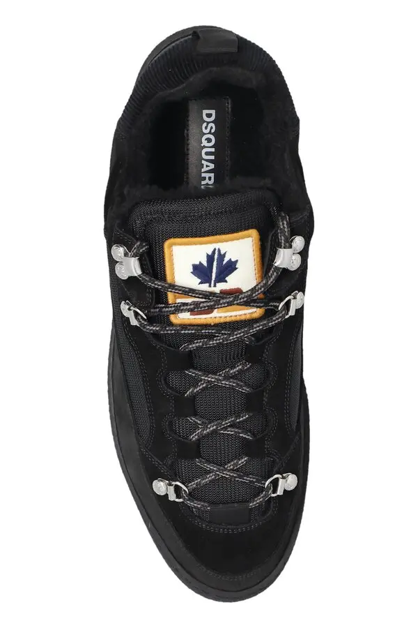 Dsquared2 Logo-detailed Round-toe Sneakers