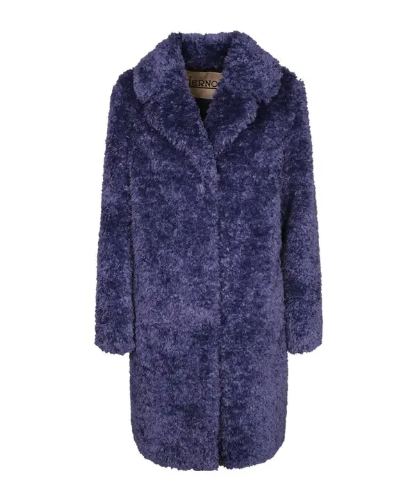 Herno Textured-finish Notched-lapel Coat