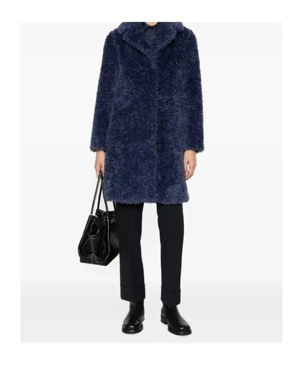 Herno Textured-finish Notched-lapel Coat