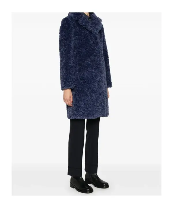 Herno Textured-finish Notched-lapel Coat