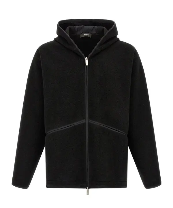 Herno Zip-up Hooded Casual Jacket