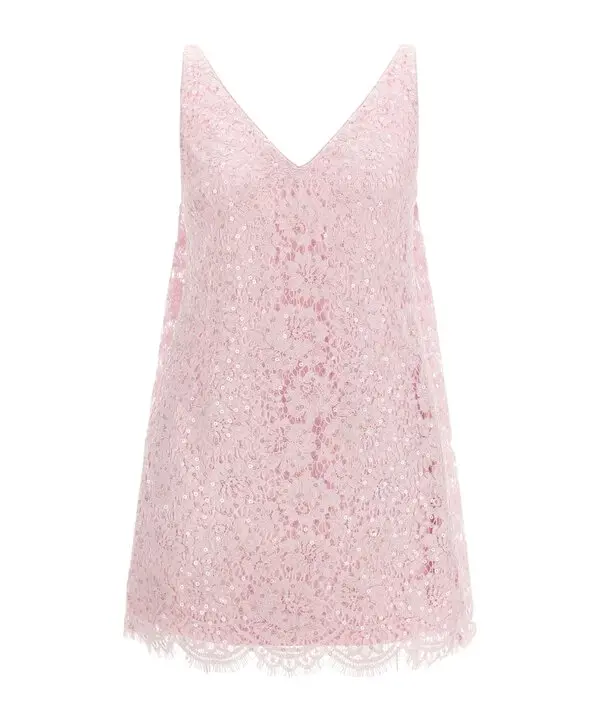 SELF-PORTRAIT Lace Dress - Pink