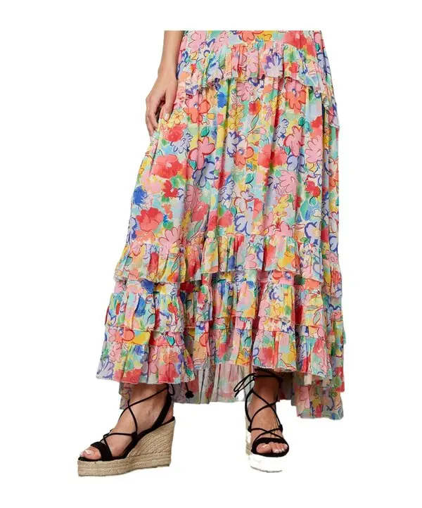 Rixo Floralprint Maxi Dress