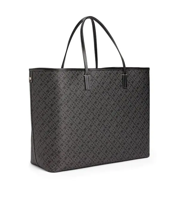 Tommy Hilfiger Colorblock Striped Print Tote Bag