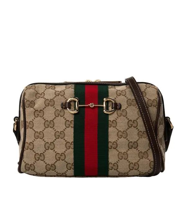 Gucci Classic Texturedfabric Tote Bag - Brown