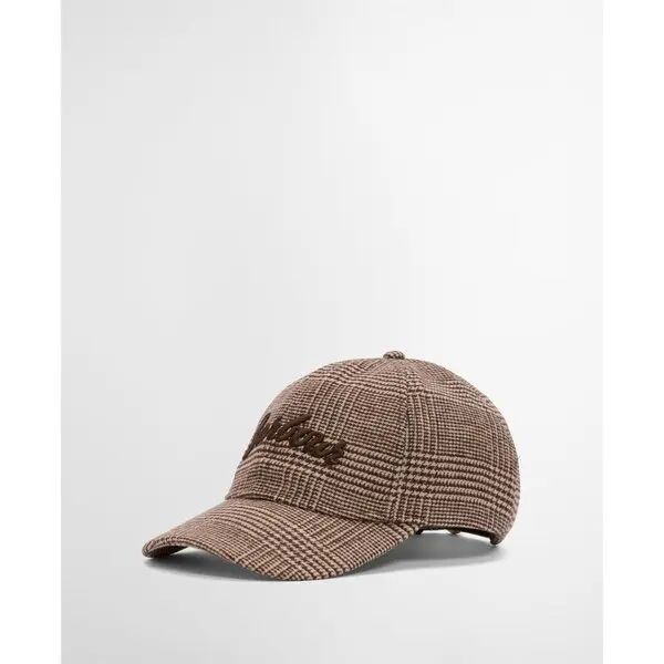 Barbour Classic Plaid Baseball Cap