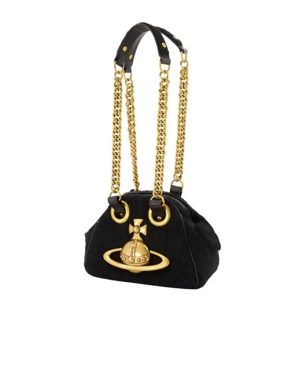VIVIENNE WESTWOOD Archive Orb Chain Tote Bag