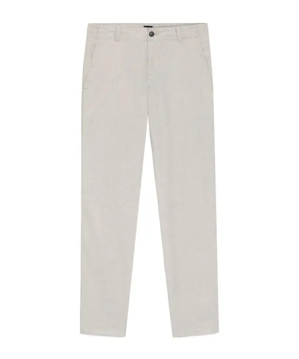 Hugo Boss Straight Leg Linen Trousers