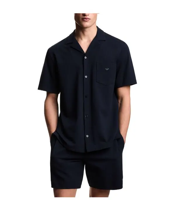 Emporio Armani Solid Color Shirt