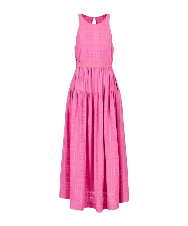 Emporio Armani Sleeveless Midi Dress - Pink