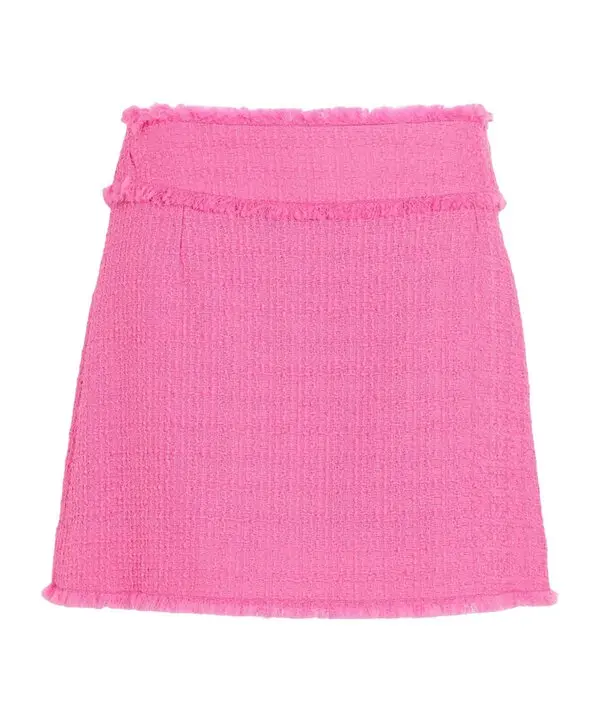 Dolce & Gabbana A-line Wool-blend Midi Skirt